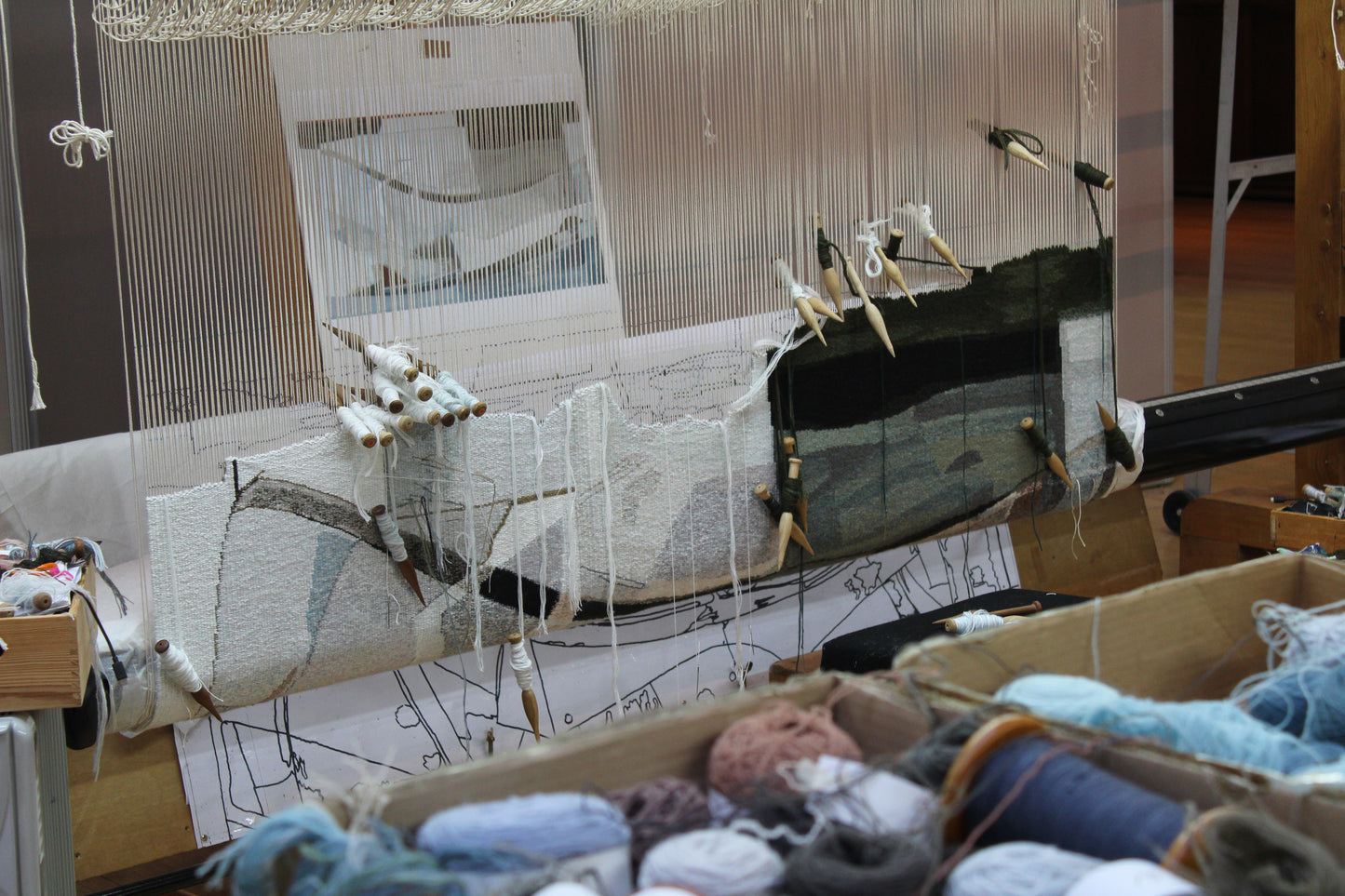 Tapestry Colour Studies: Dovecot Studios after Wilhelmina Barns-Graham