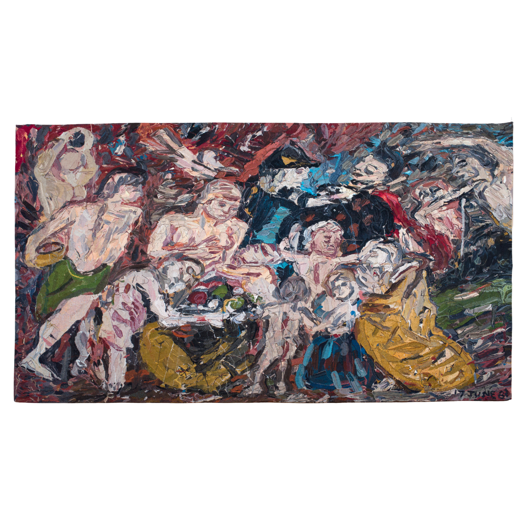 Tapestry Colour Studies: Dovecot Studios after Leon Kossoff, Study fro