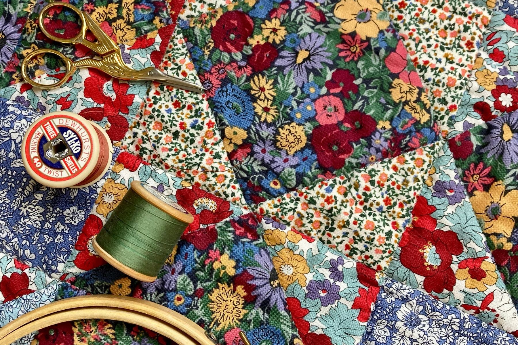 An Introduction to Quilting by Hand with Liberty Fabrics | 20th and 27 ...