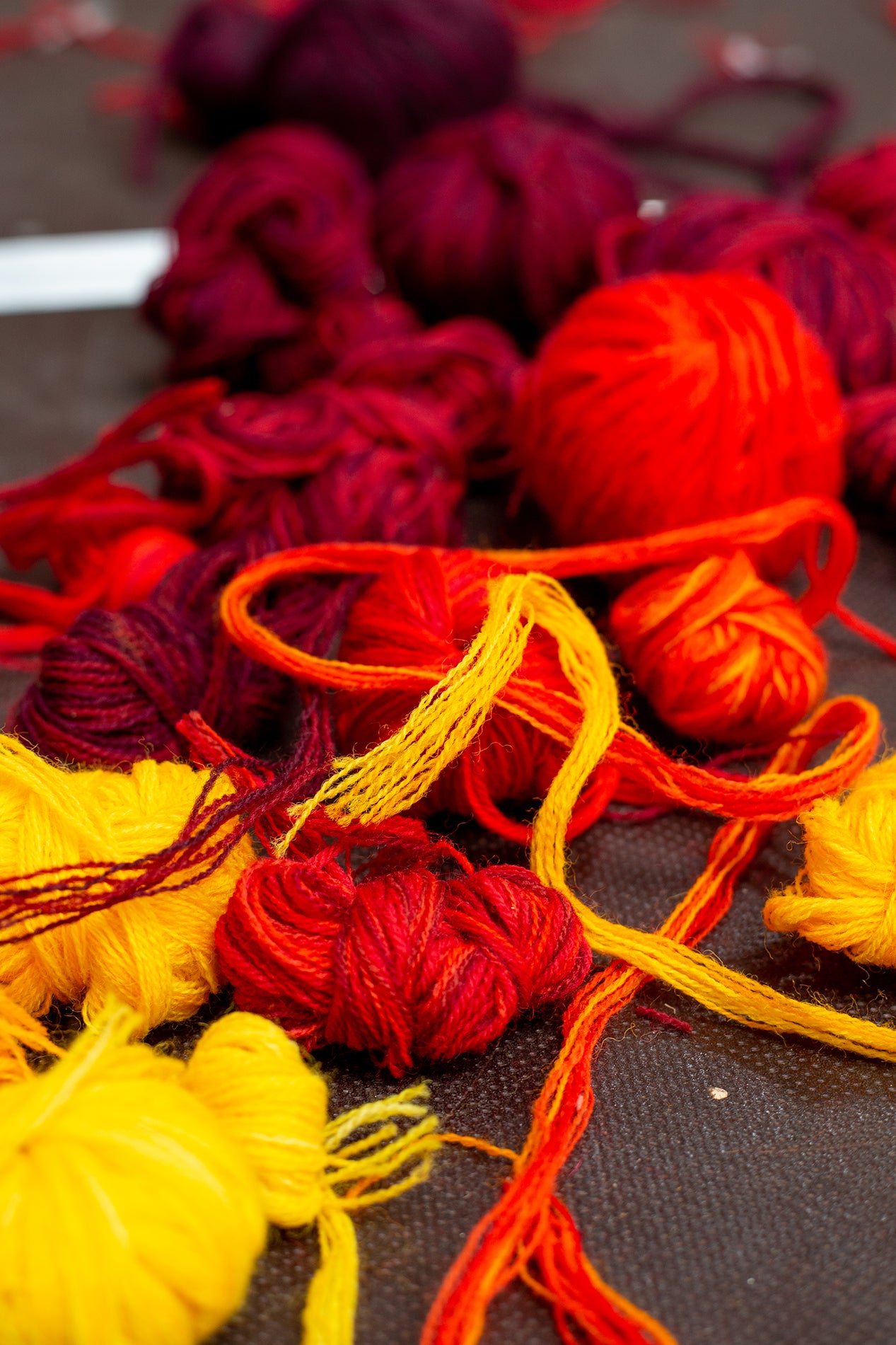 Tapestry Colour Studies: Garry Fabian Miller and Dovecot Studios, Hear